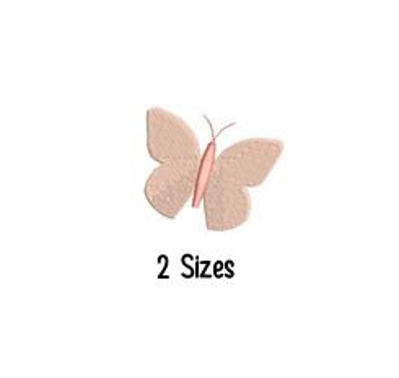 Mini Butterfly Embroidery Design Small Butterfly Machine | Etsy