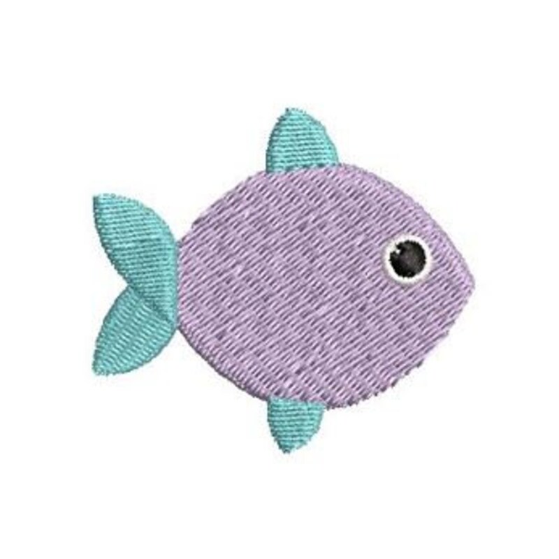 Fish Embroidery - Etsy