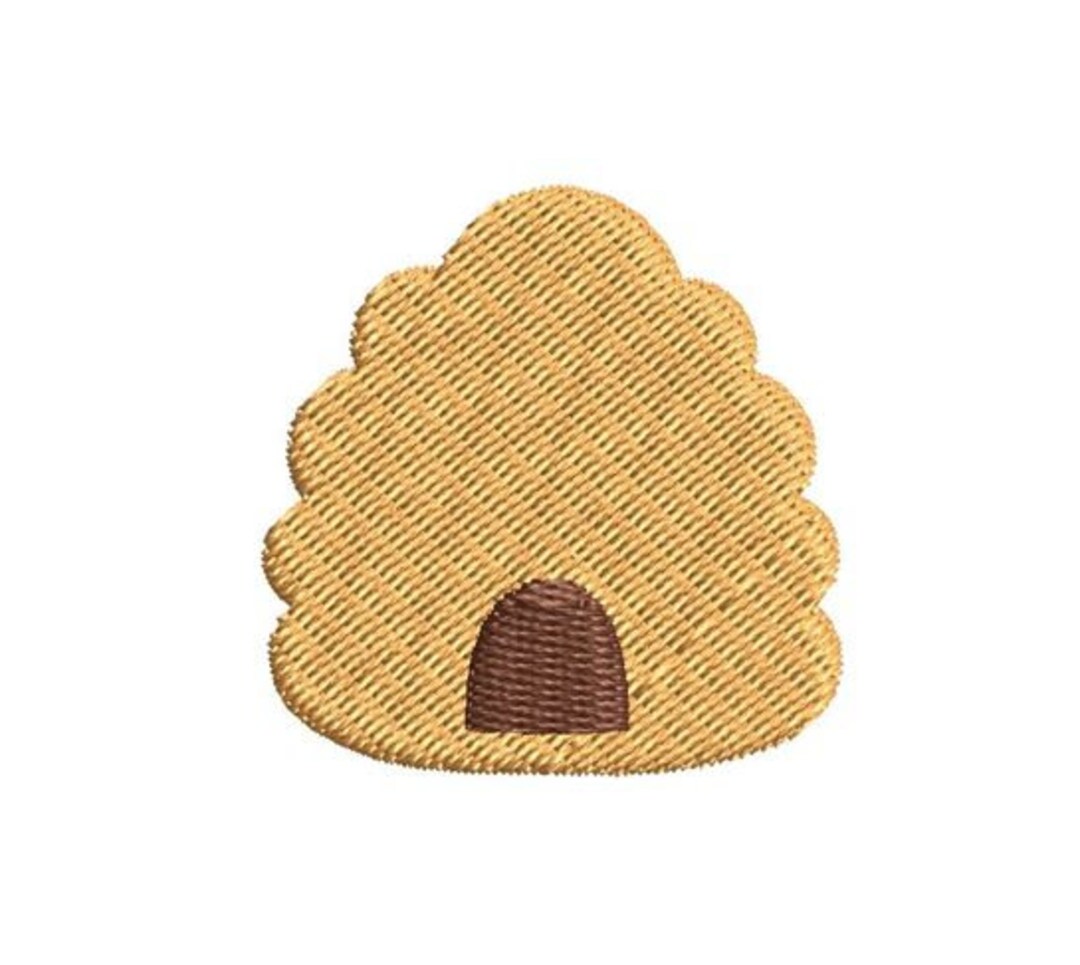 Beehive Embroidery Design Bee Hive Mini Small Machine Embroidery ...