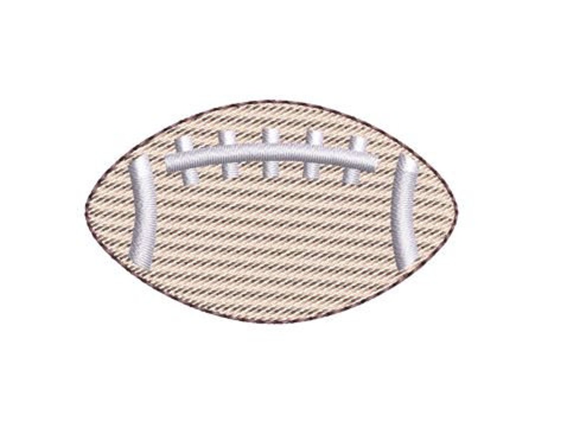 Football Quick Stitch Embroidery Design Mini Sketch Machine Pattern ...