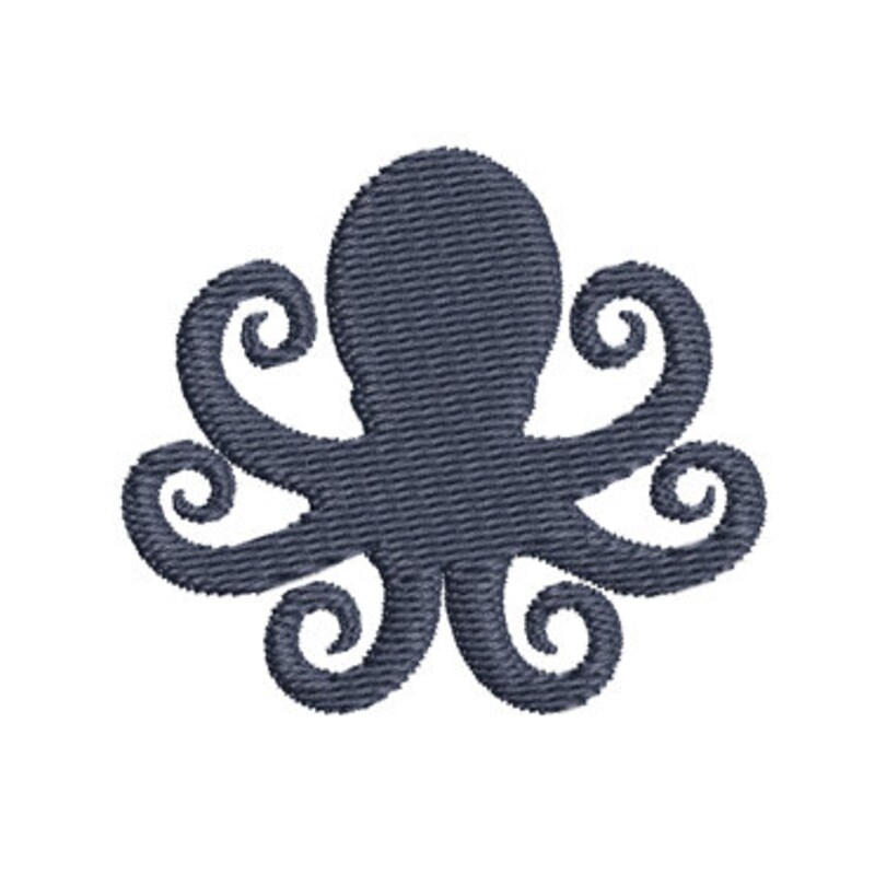 Octopus Embroidery - Etsy
