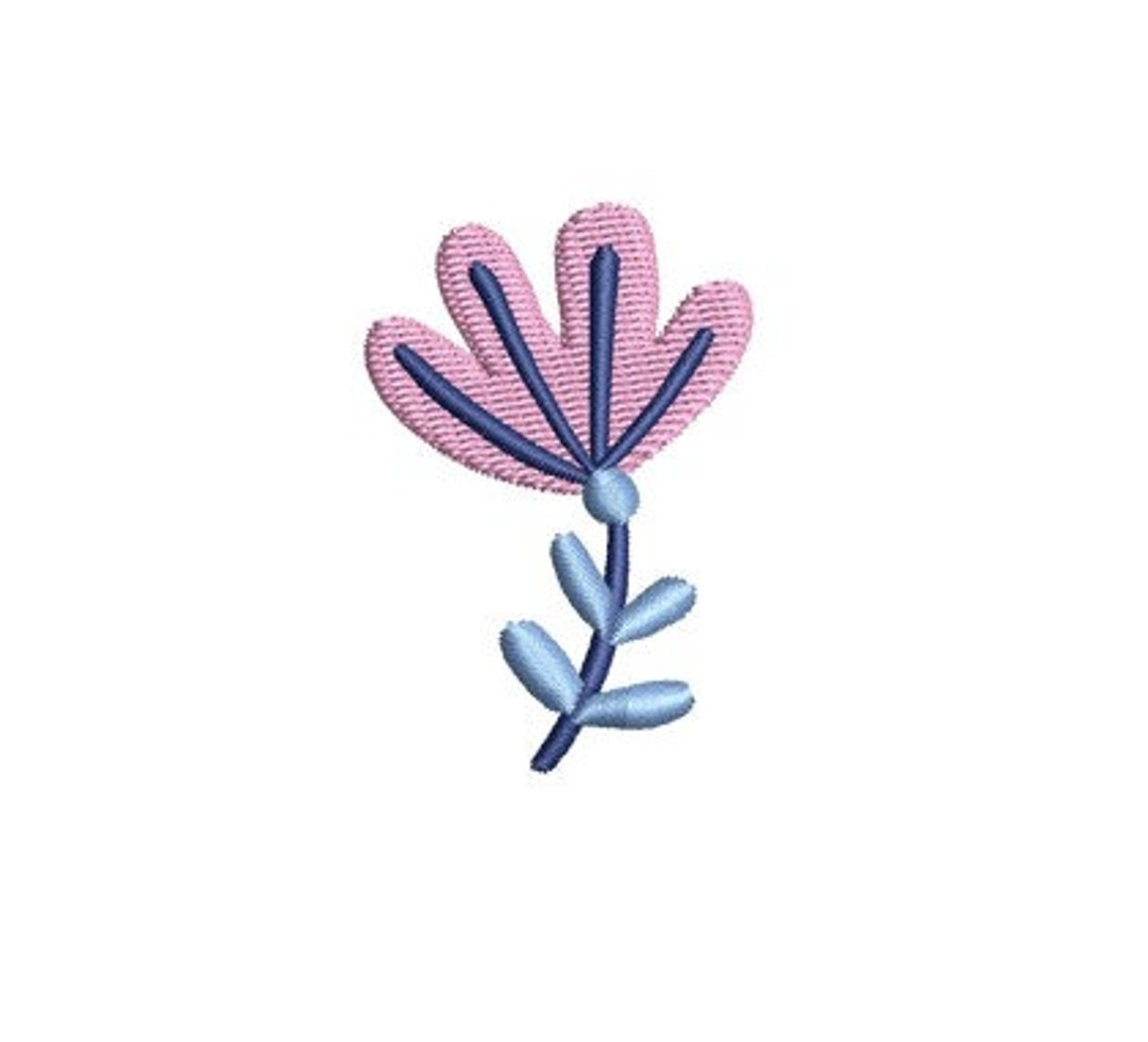 Mini Boho Flower Embroidery Design Mini Small Flower Machine Embroidery ...
