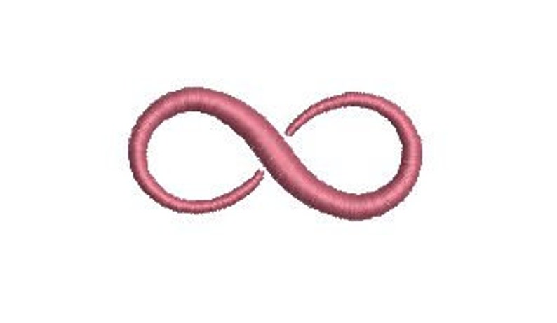 Infinity Embroidery Design Mini Small Machine Embroidery | Etsy