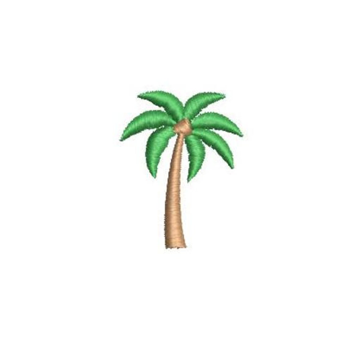 Palm Tree Embroidery Design Mini Small Palm Tree Machine - Etsy
