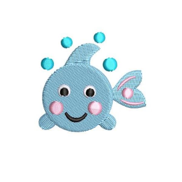 Fish Embroidery - Etsy