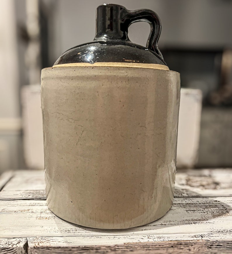 Antique Stoneware Crock Jug - Etsy