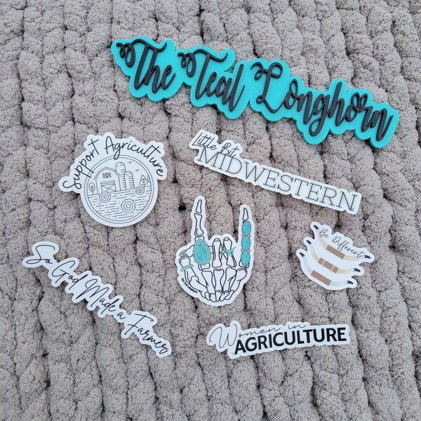 Agriculture Stickers - Etsy