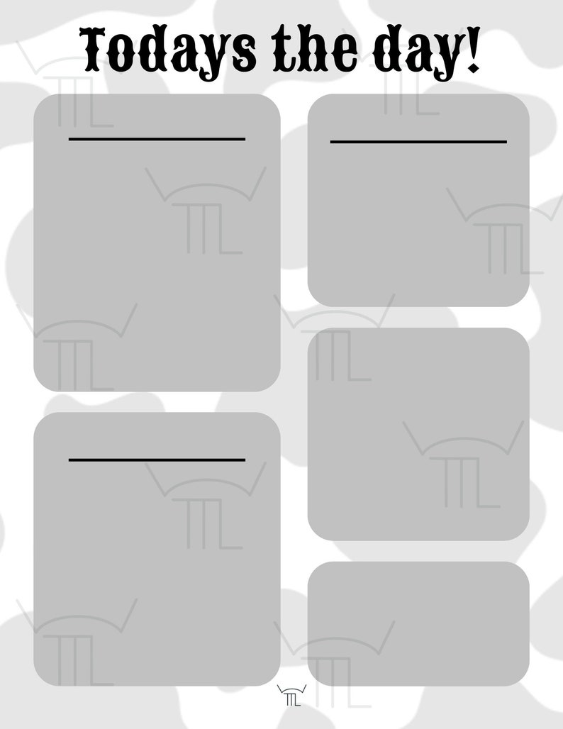 Cow Print Printable to Do List Printable Daily to Do Sheet - Etsy