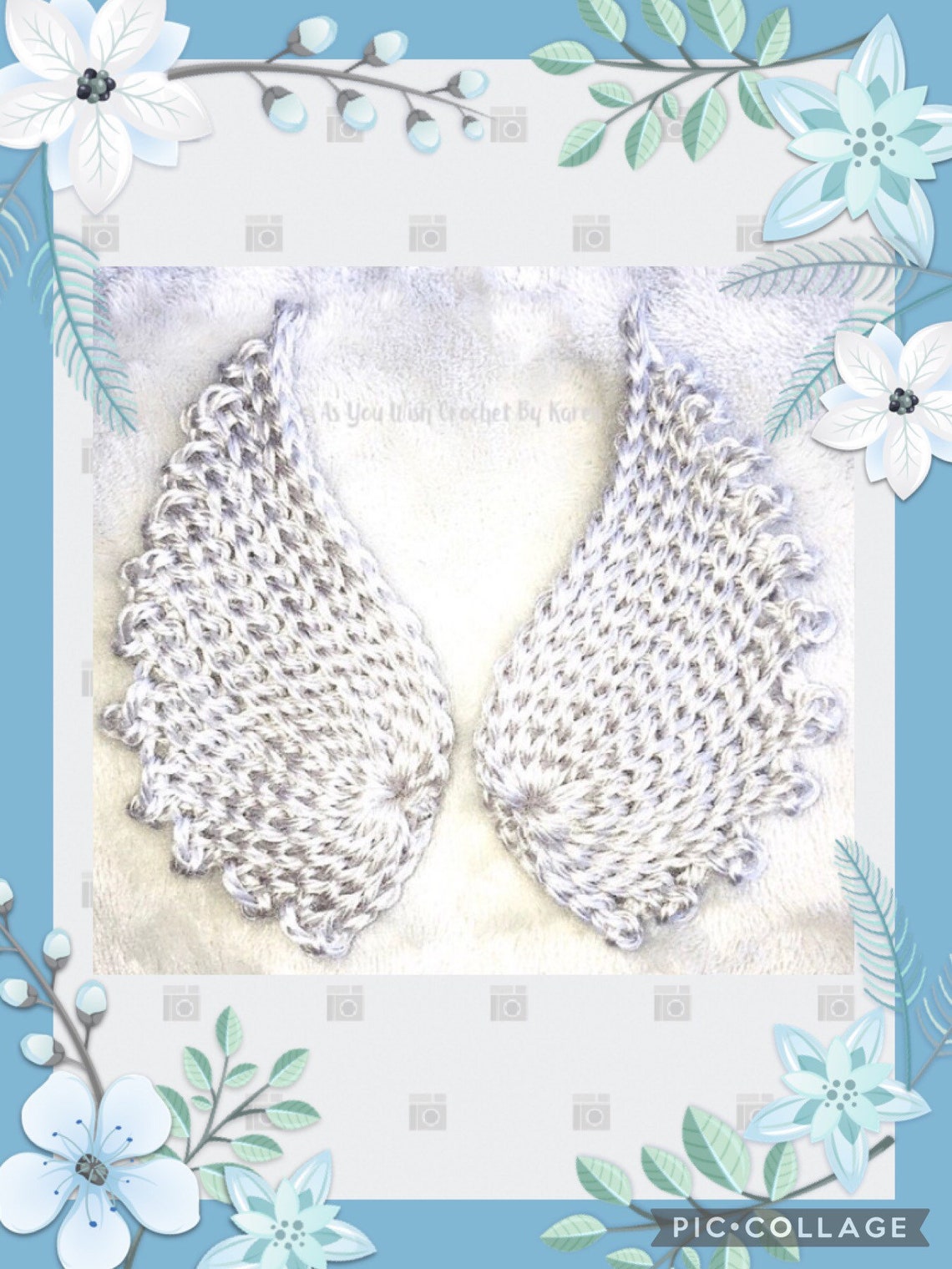 Crochet Angel Wings Pattern PDF Crochet Wings Pattern - Etsy