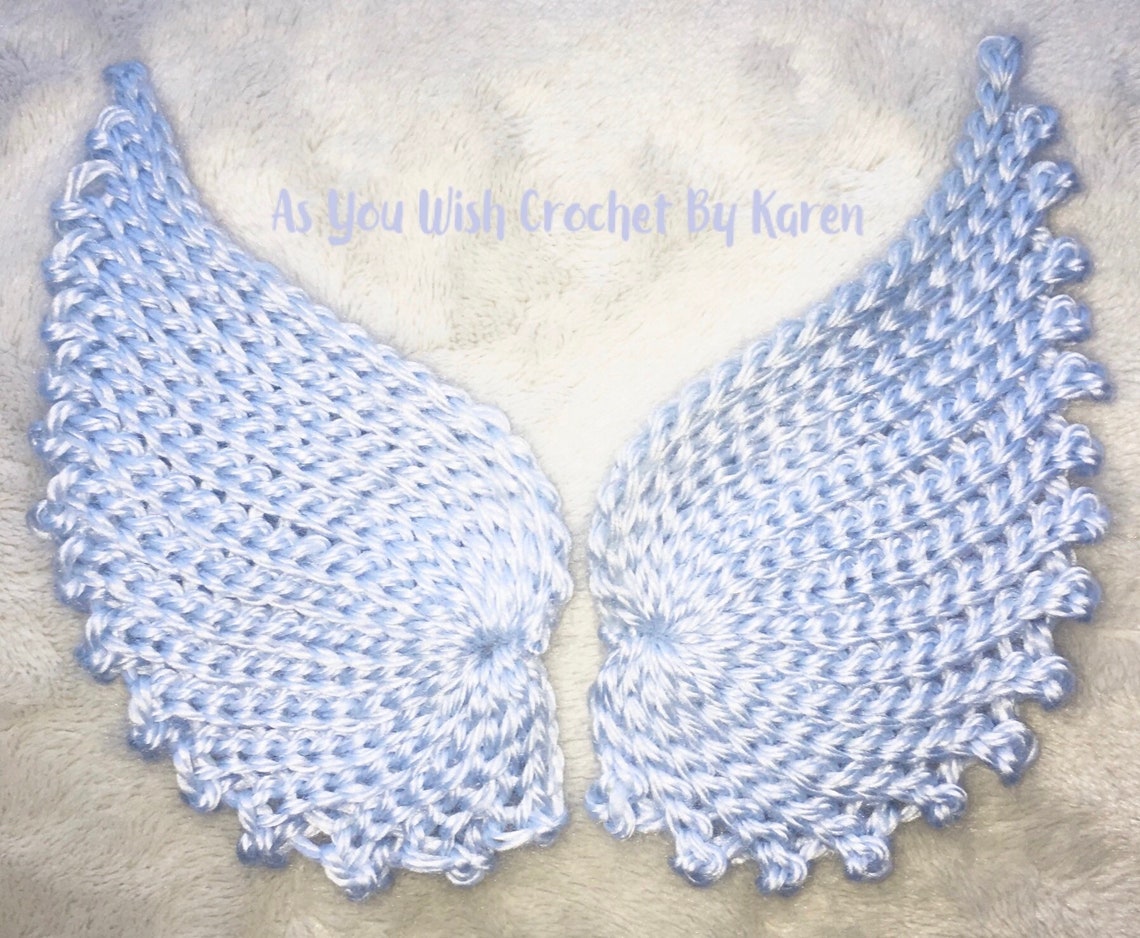Crochet Angel Wings Pattern PDF Crochet Wings Pattern - Etsy