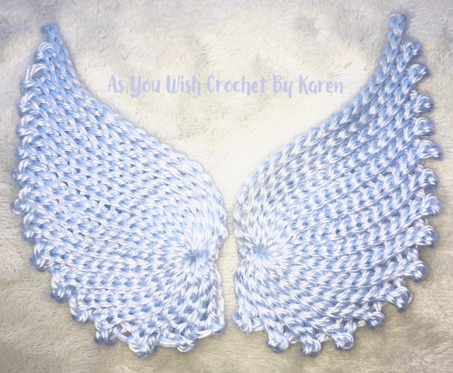 Crochet Angel Wings Pattern PDF Crochet Wings Pattern - Etsy