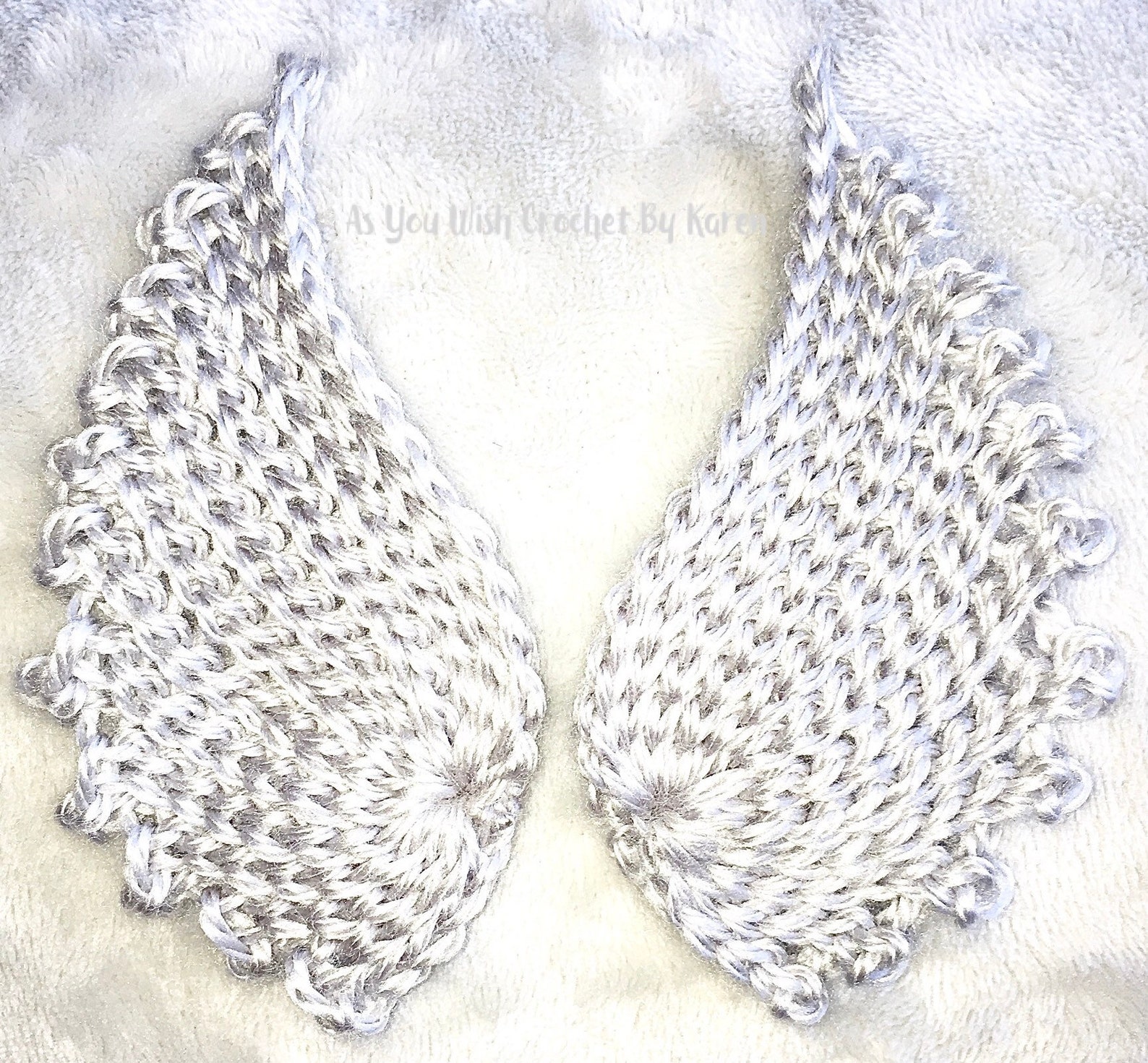 Crochet Angel Wings Pattern Pdf, Crochet Wings Pattern, Christmas Angel ...