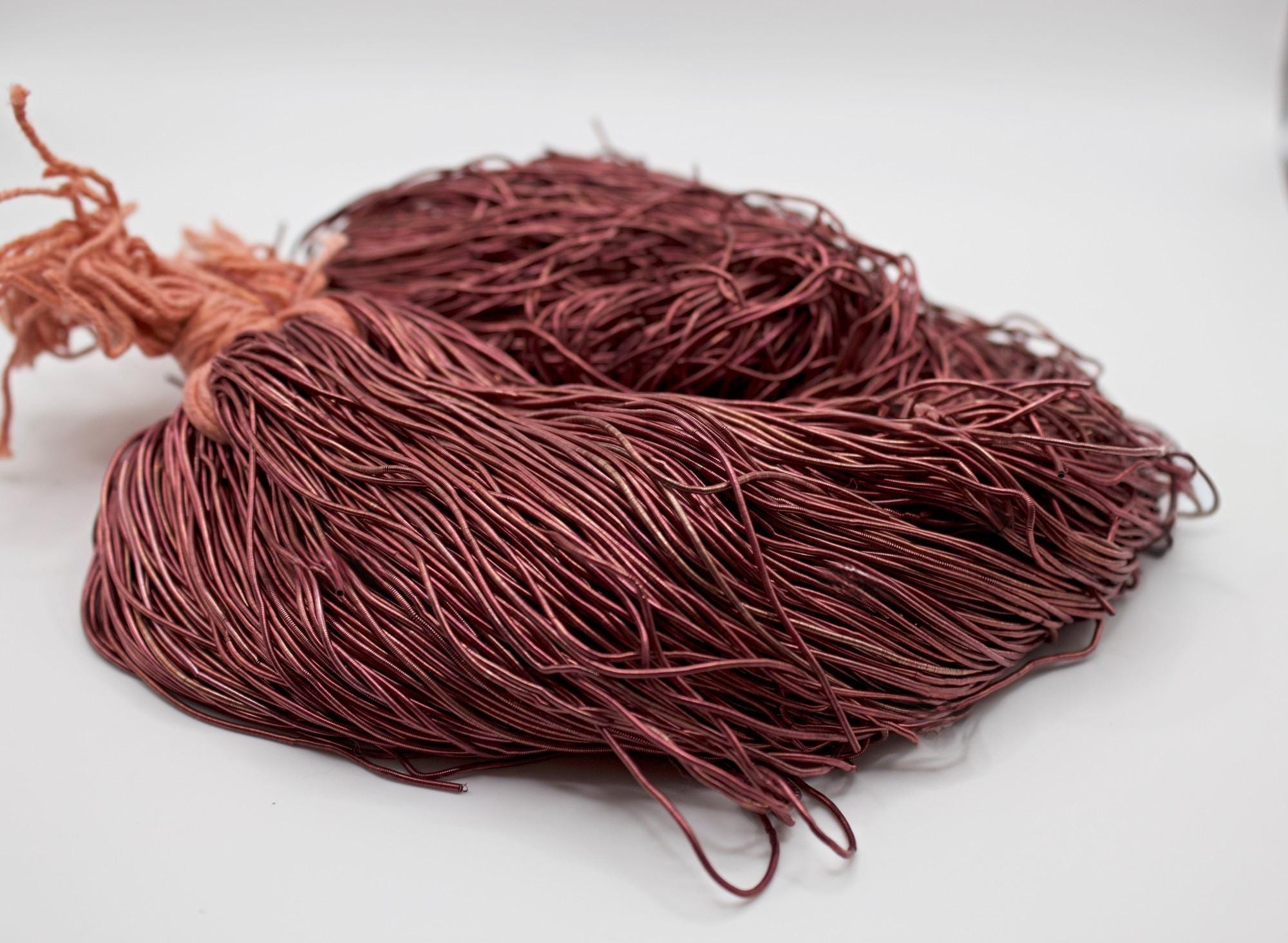 Antique Copper French Bullion Wire , Smooth Purl Wire , Gimp Wire ...