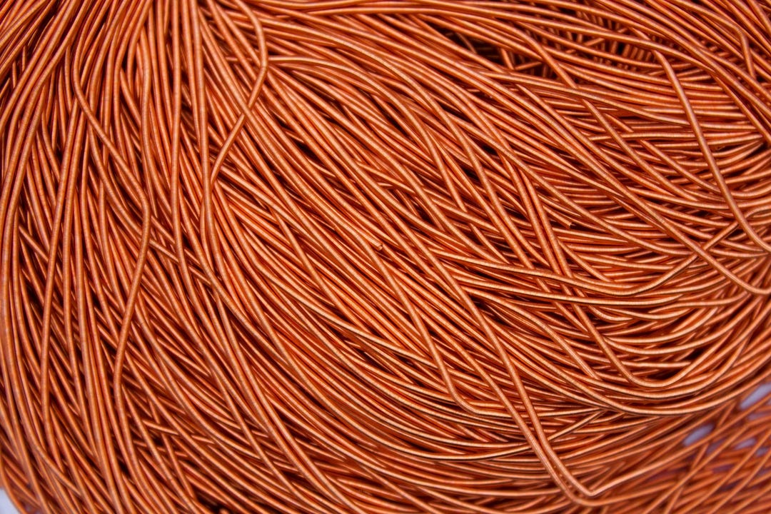 French Bullion Wire Burnt Orange , Smooth Purl Wire , Gimp Wire, French ...