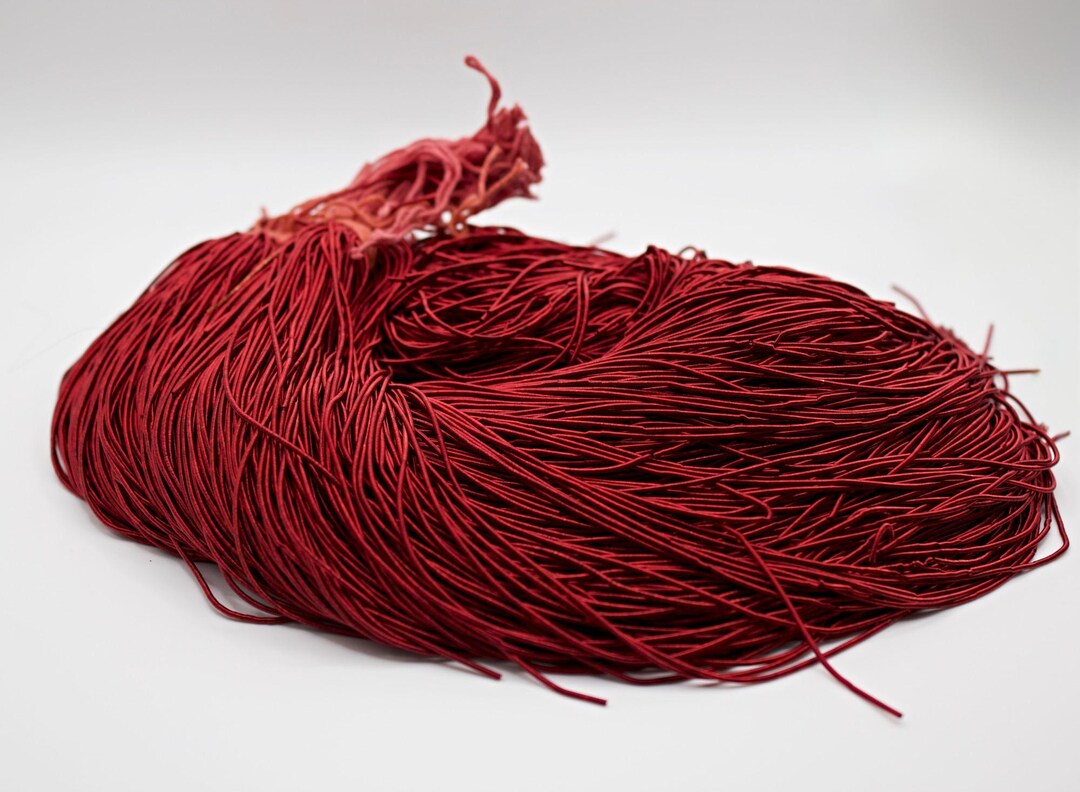 French Bullion Wire Blood Red , Goldwork Dark Red Smooth Purl Wire ...