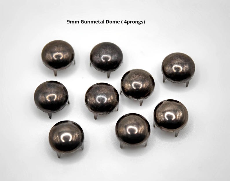 Round Dome Nailhead Studs, Round Flat Nailhead Spots , 20mm 12mm 9mm 6 ...