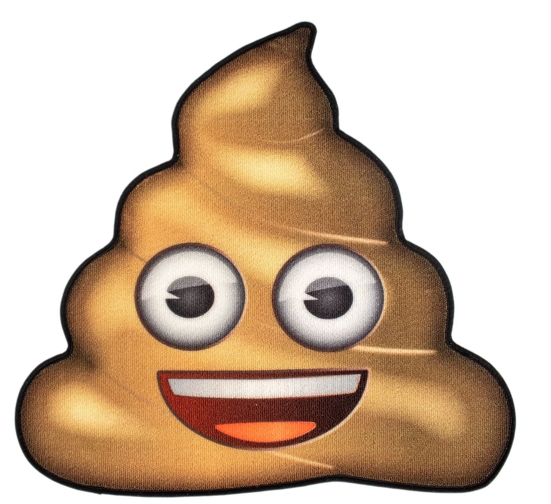 Smily Emoji Shit Pile 60 X 65 Cm Shape - Etsy