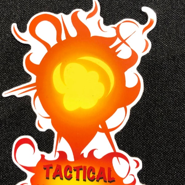 Fireball Sticker - Etsy