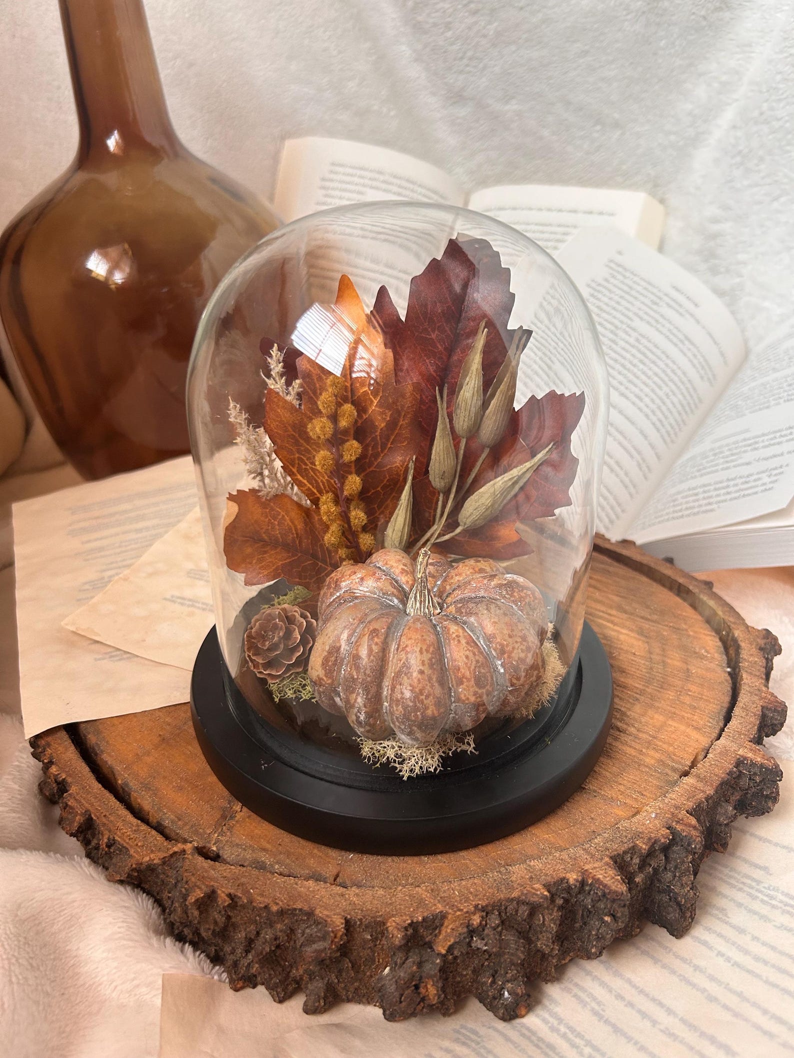 Handmade Fall Cloche - Etsy