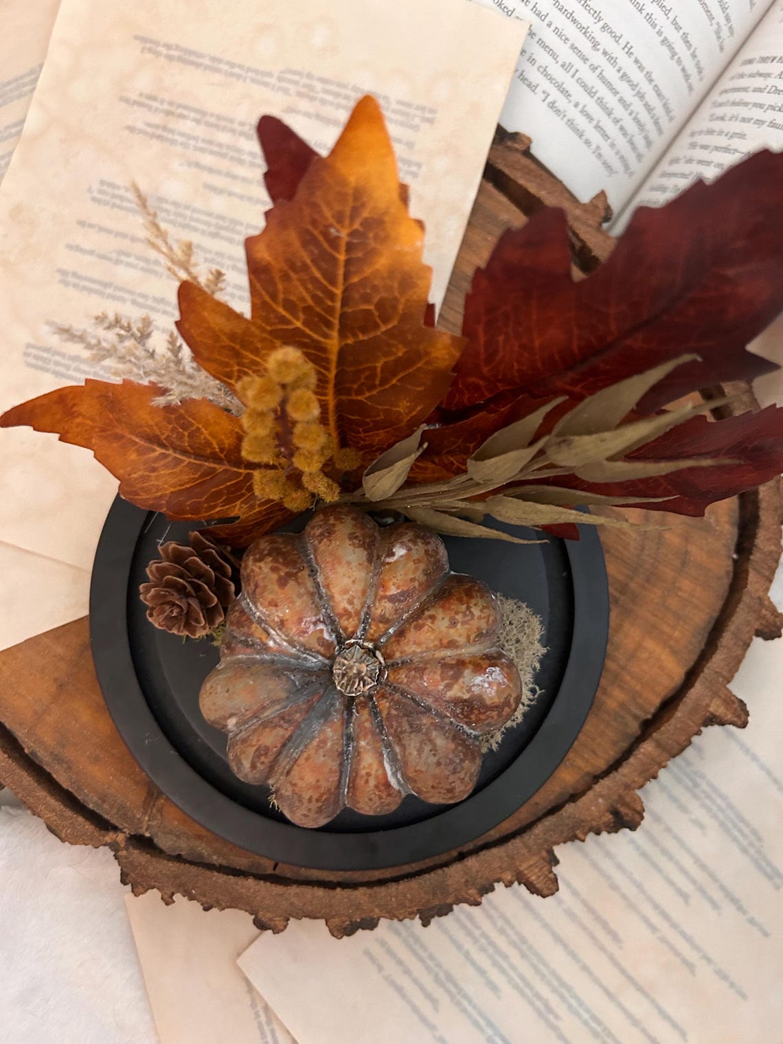Handmade Fall Cloche - Etsy