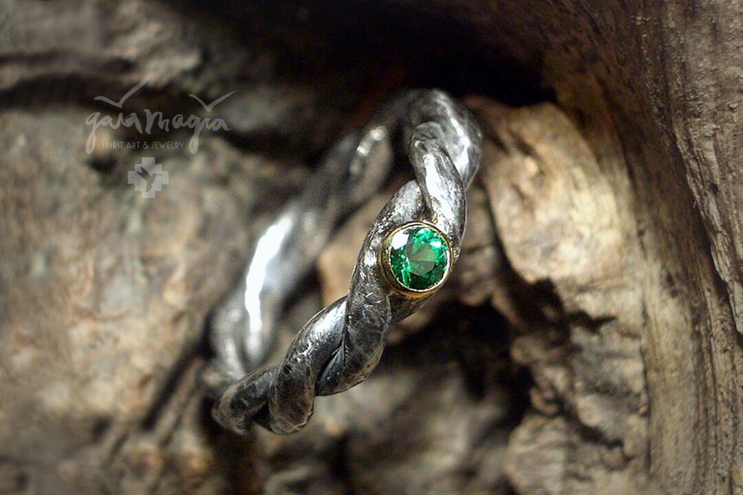 PRINCESS OF THE FOREST Engagement Ring, Special Engagement Ring ...