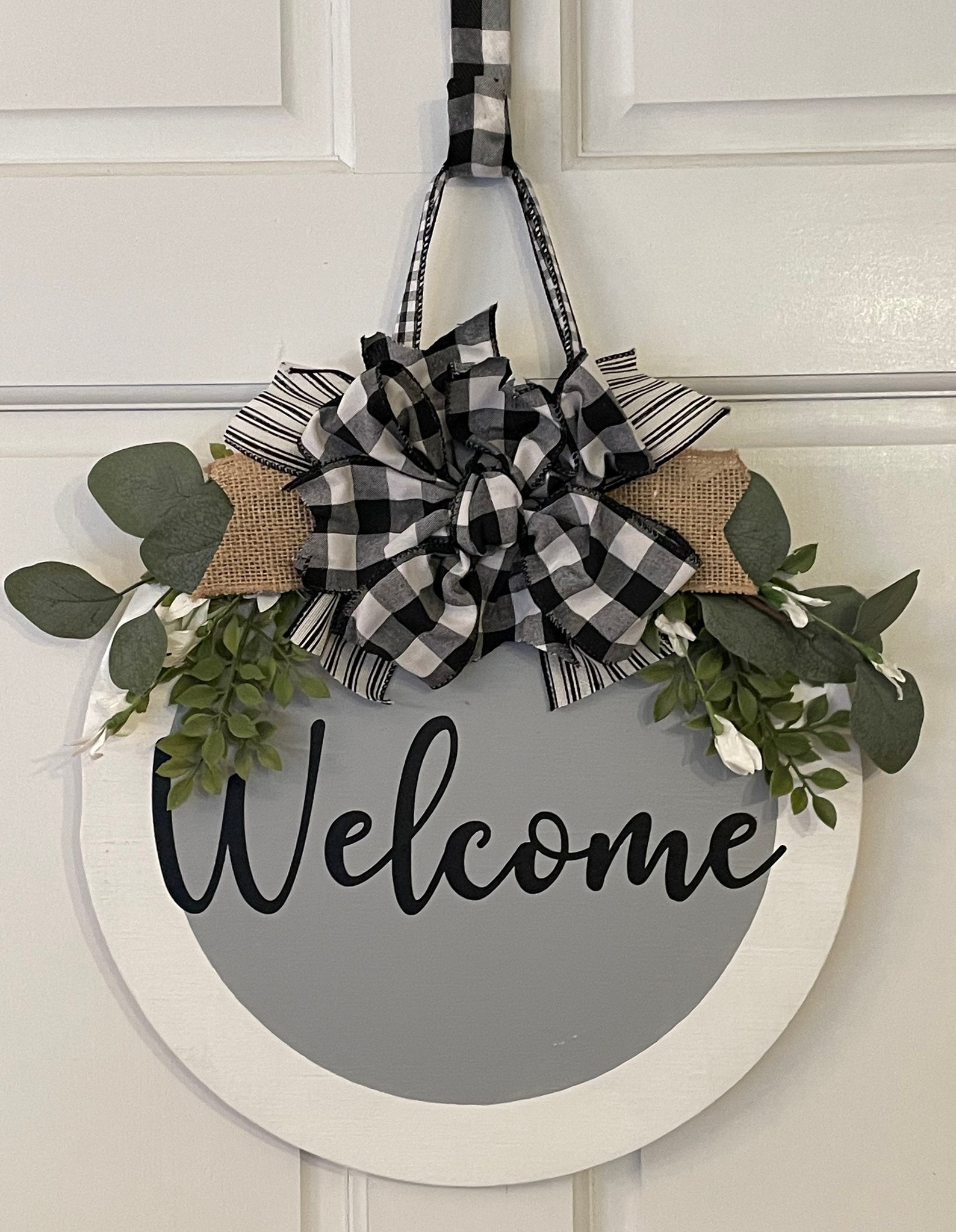 WELCOME SIGN Welcome Guests to Your Home With This Hand | Etsy