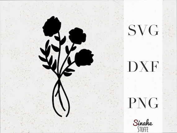 Plotterdatei Blume Flower png SVG DXF Cricut Silhouette - Etsy
