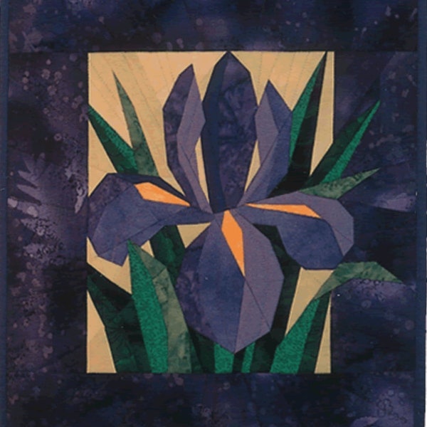 Iris Quilt Pattern - Etsy