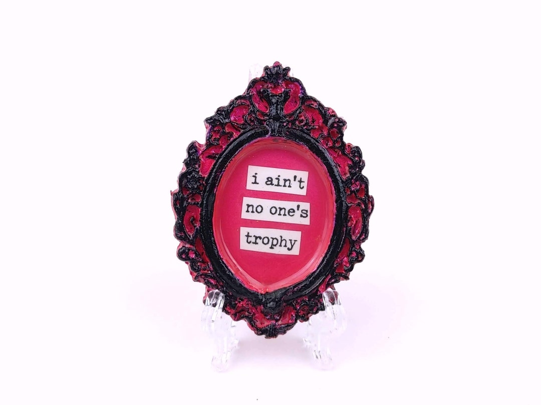 Grease 2 I Ain't No One's Trophy Quote Magnet or Ornament, Pink Ladies ...