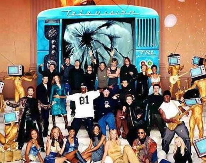 Rare TRL MTV Poster, David Lachapelle, Beyonce, Britney Spears, NSYNC ...