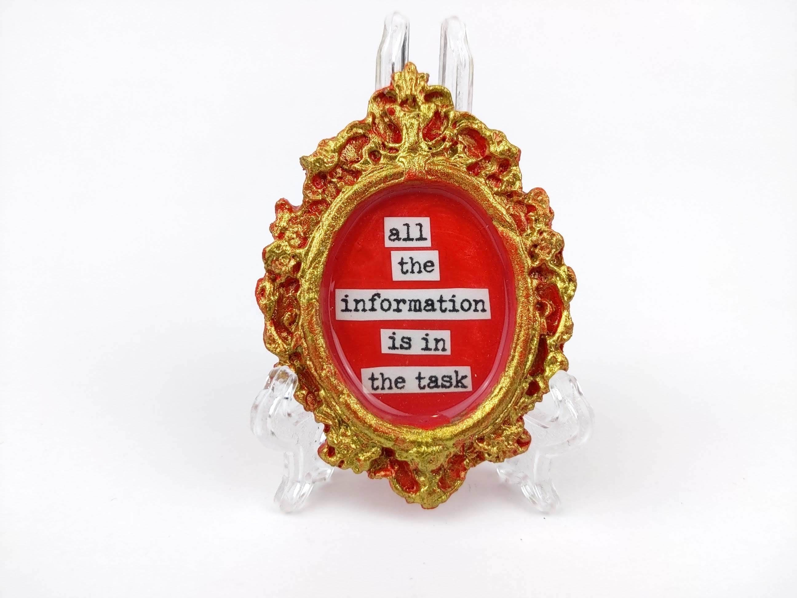 Your Time Starts Now Taskmaster Quote Magnet Not a Bad Guy - Etsy