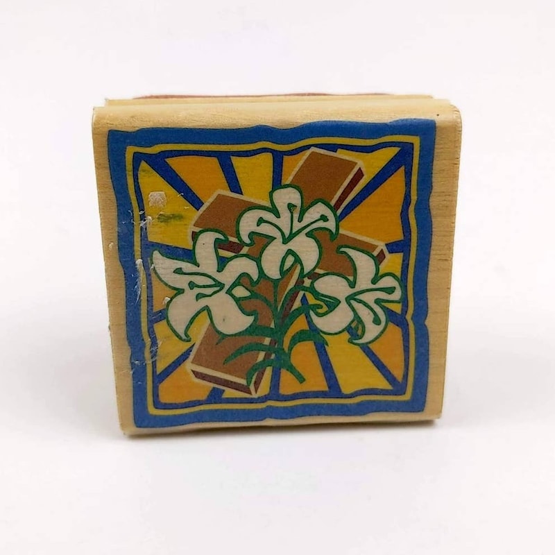 Lily Rubber Stamp - Etsy