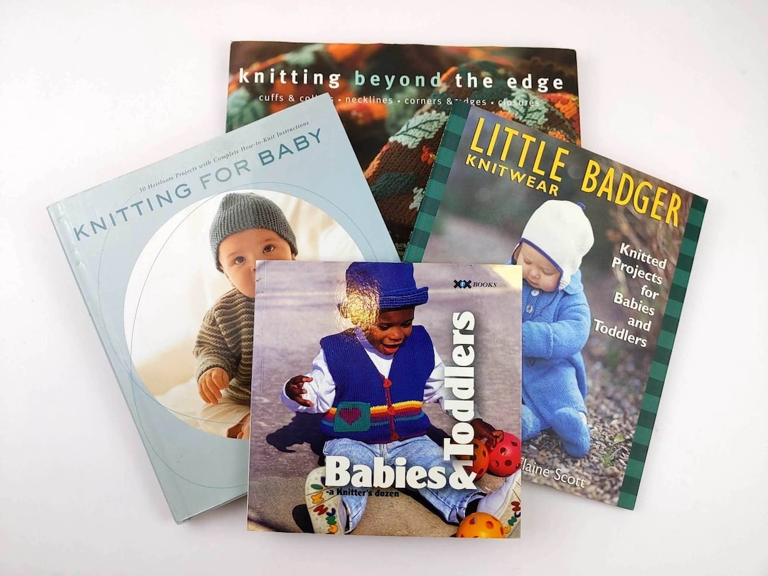 Children's Knitting Pattern Book Bundle, Knitted Clothing for Patterns ...
