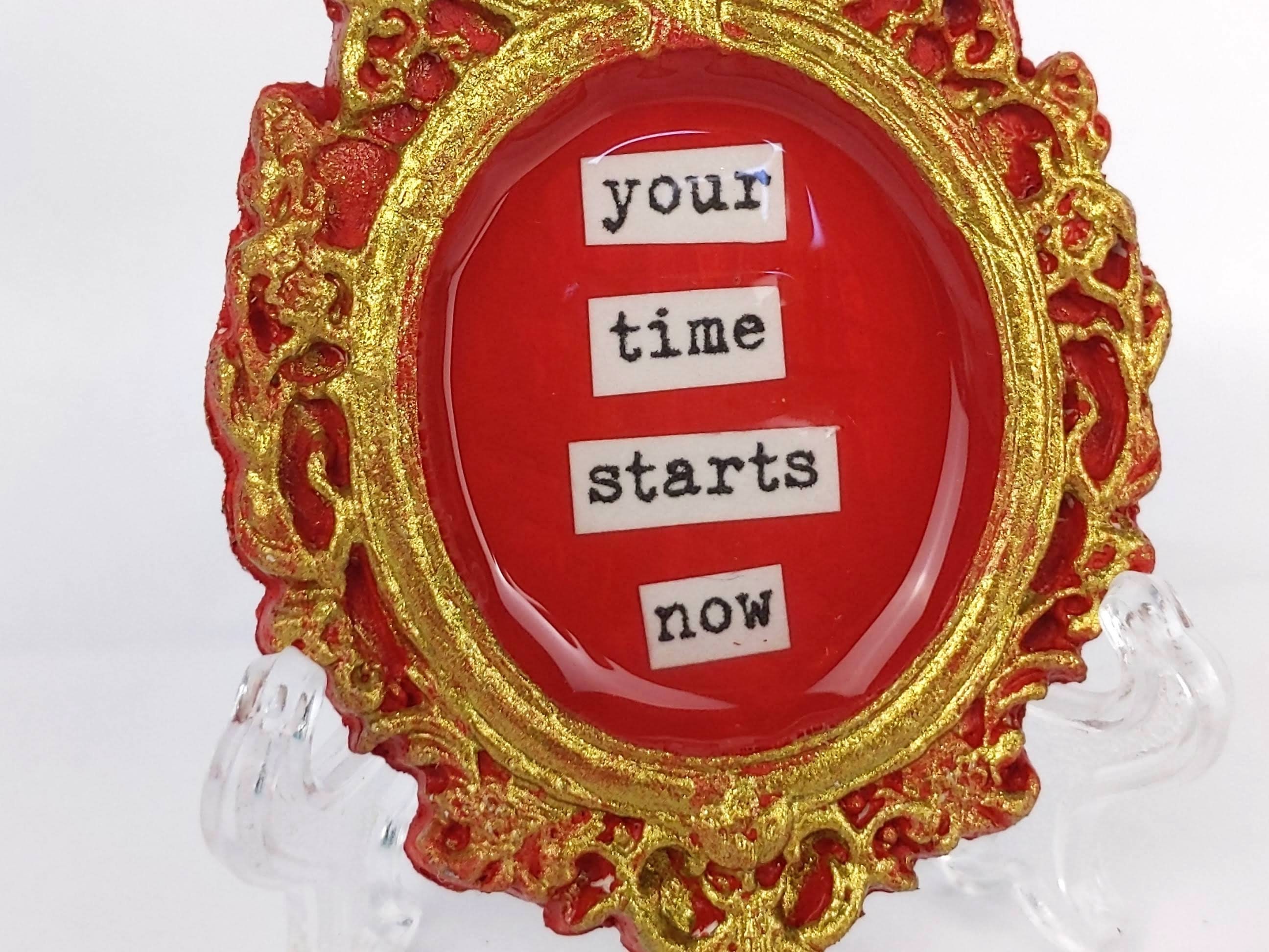 Your Time Starts Now Taskmaster Quote Magnet Not a Bad Guy - Etsy