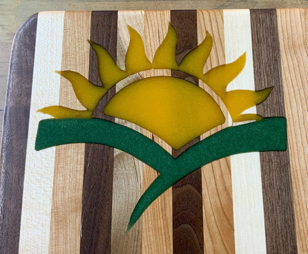 Digital File to Create This Beautiful Epoxy Sun Inlay. Digital File ...