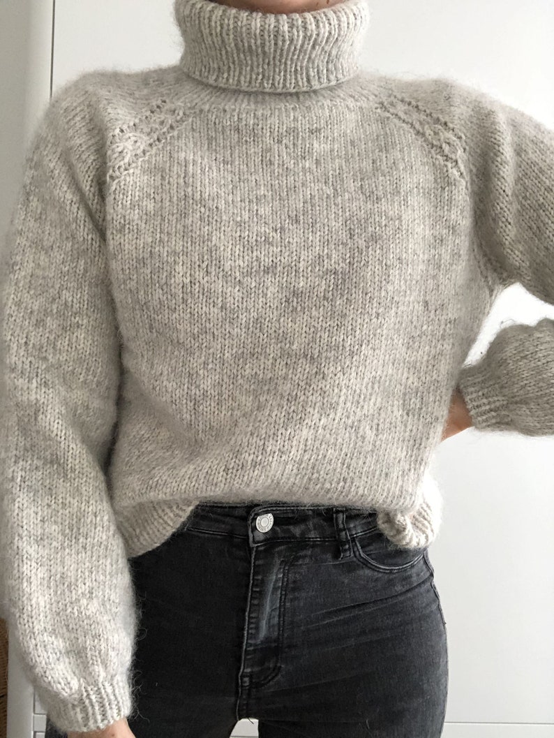 Knitting Pattern Pull De Noël My Size (ENG) - Etsy