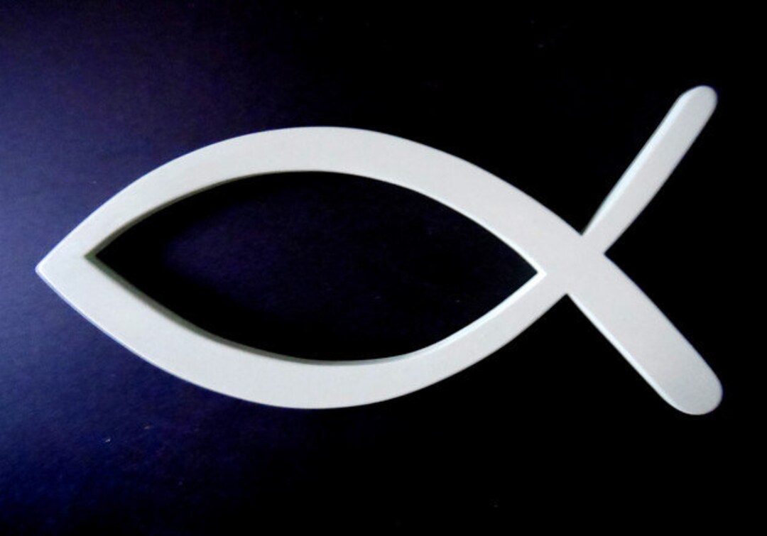 Wooden Jesus Fish Communion/confirmation/birth/baptism, 12 Cm 60 Cm ...