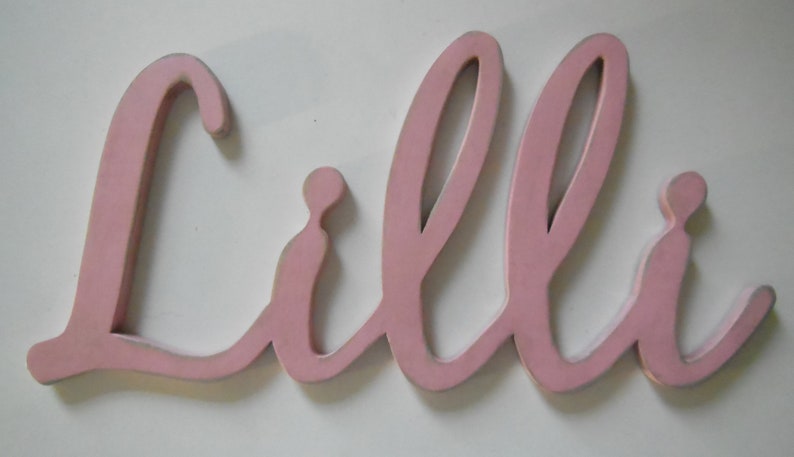 Name or Lettering Made of Wood as Desired, 13 Cm, Price per Letter - Etsy