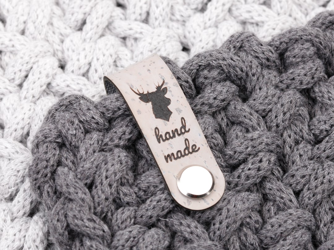 Label Für Häkelkorb, Knicklabel Mit Schraube, Kunstleder Labels Mit ...