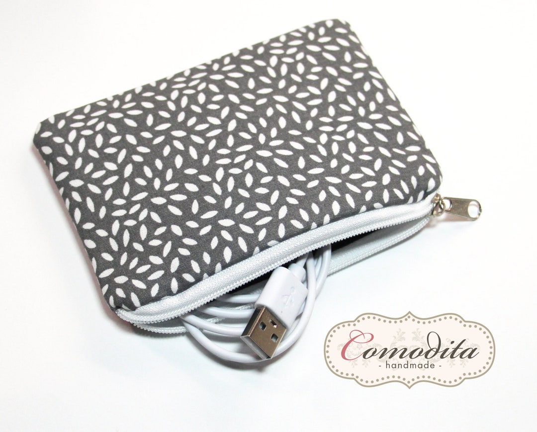 Cable Bags, Headphone Bags, Coin Pouches - Etsy