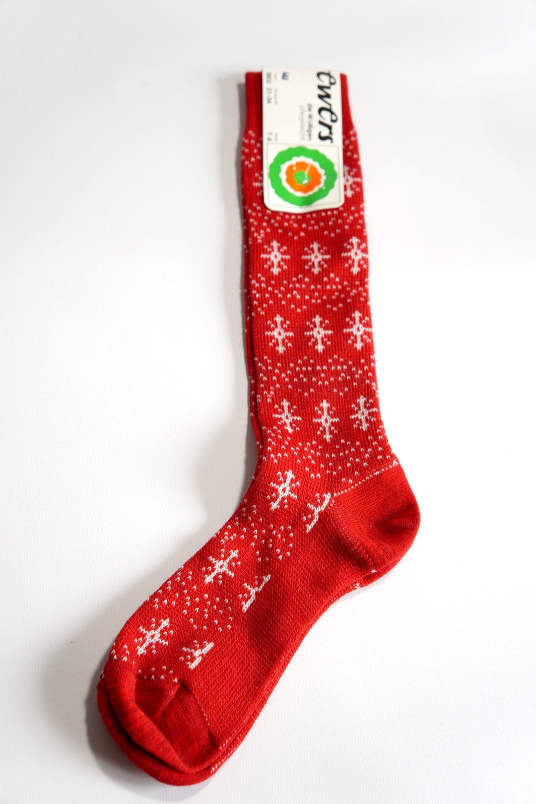 Top Original 70s Knee Socks Ewers Schurwolle Size 7/8 Waldorf Vintage ...
