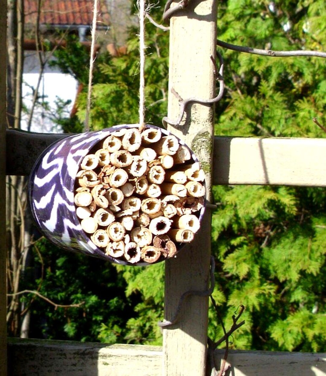 Mini Insect Hotel Balcony Decor Garden Decor Upcycling Terrace Decor ...