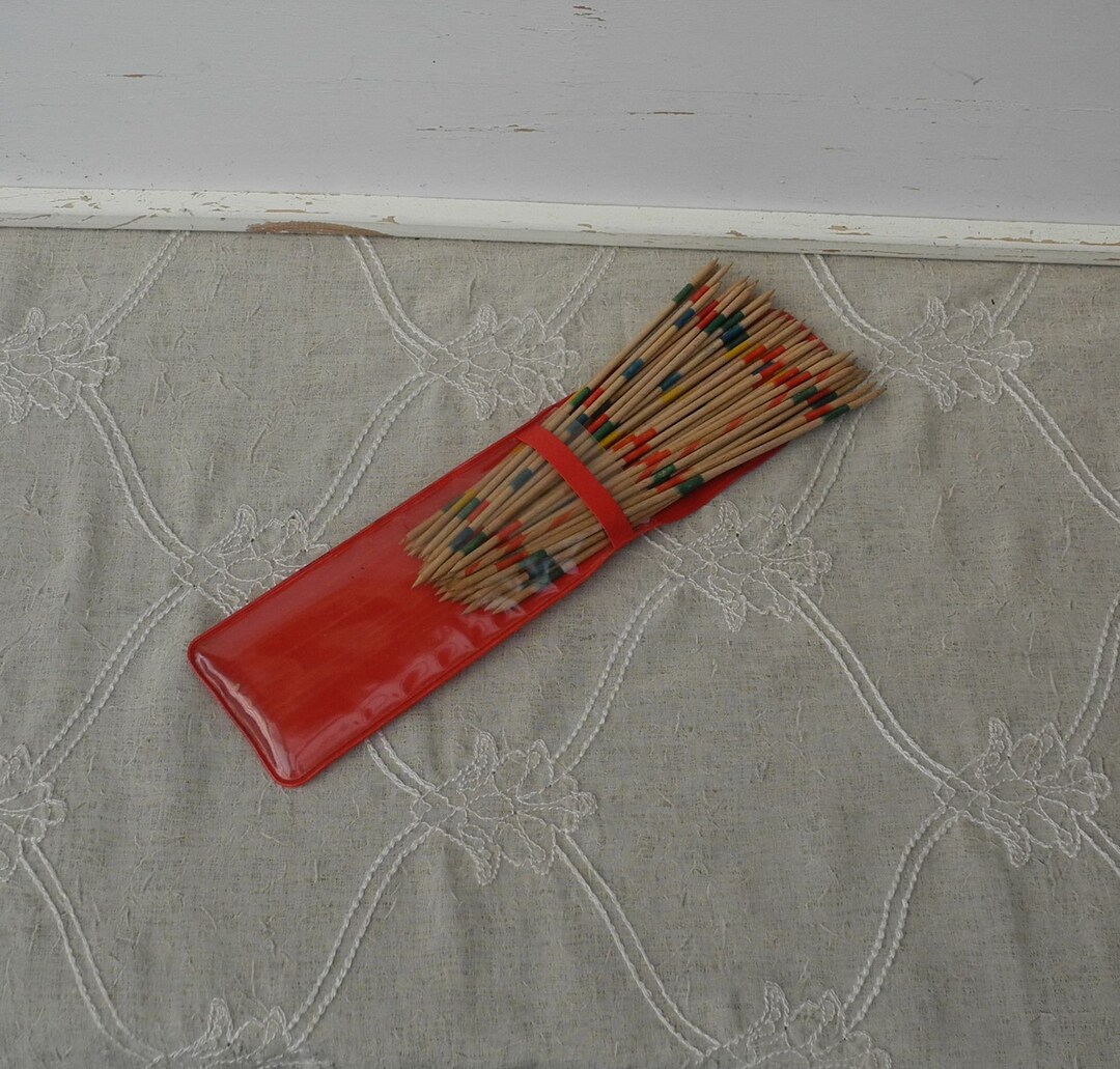 Vintage Mikado Party Game Board Game Chopstick Game 1738388965 - Etsy