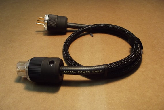 Laspada Audio Apollo III Power Cables With Gold Plated | Etsy