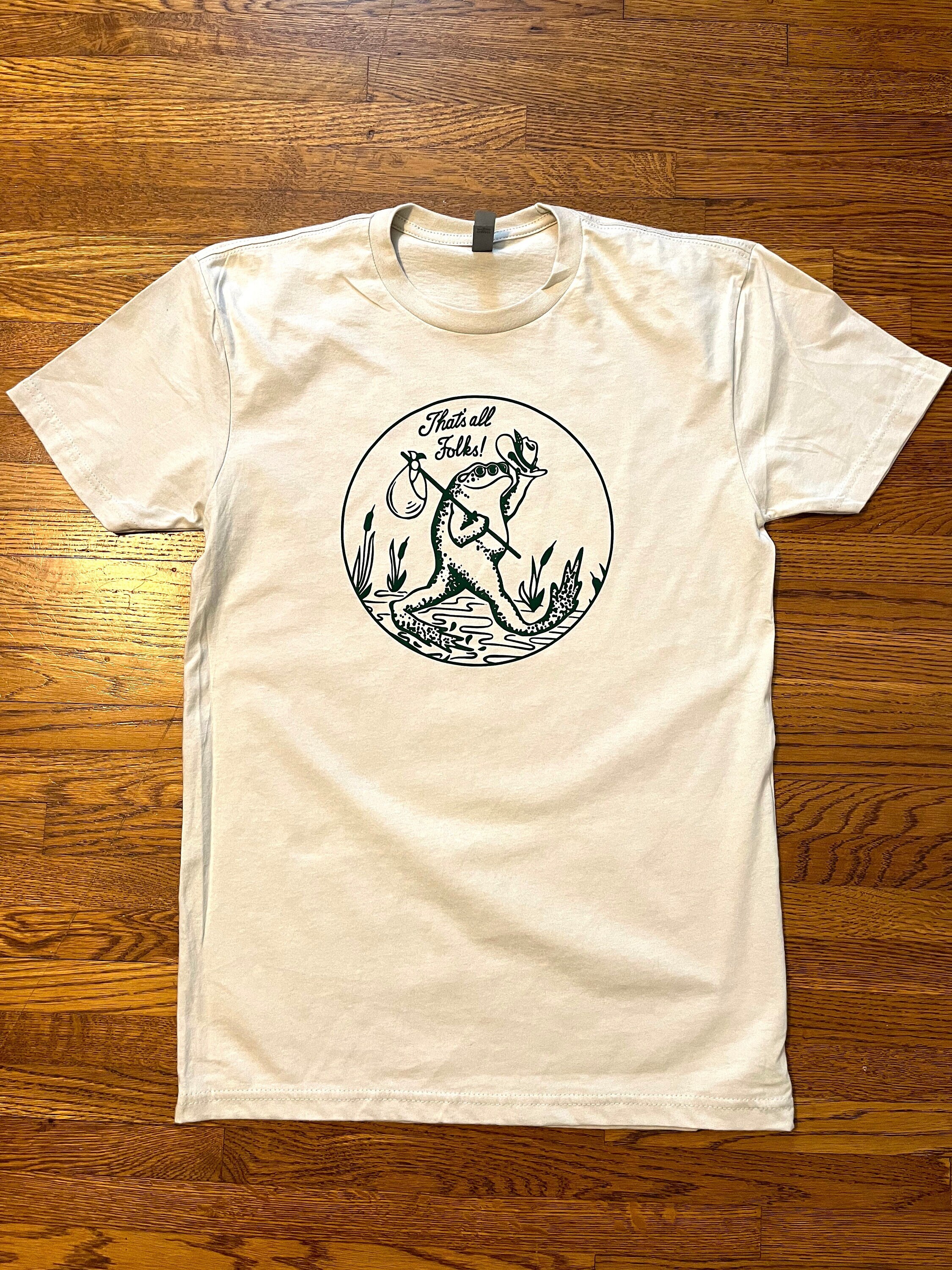 Hobo Frog T-shirt - Etsy