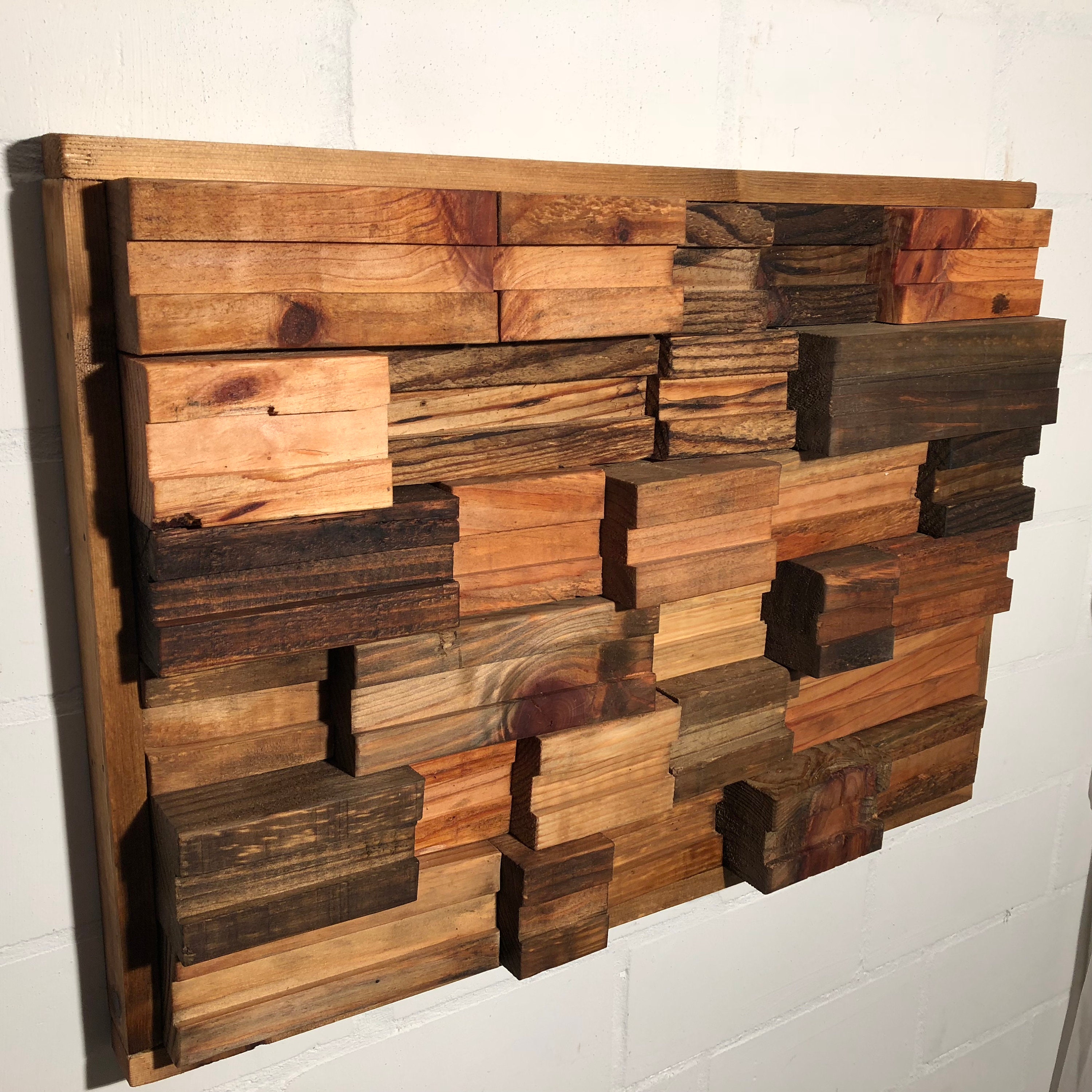 Bild Holz Holzbild Kunst - Etsy.de