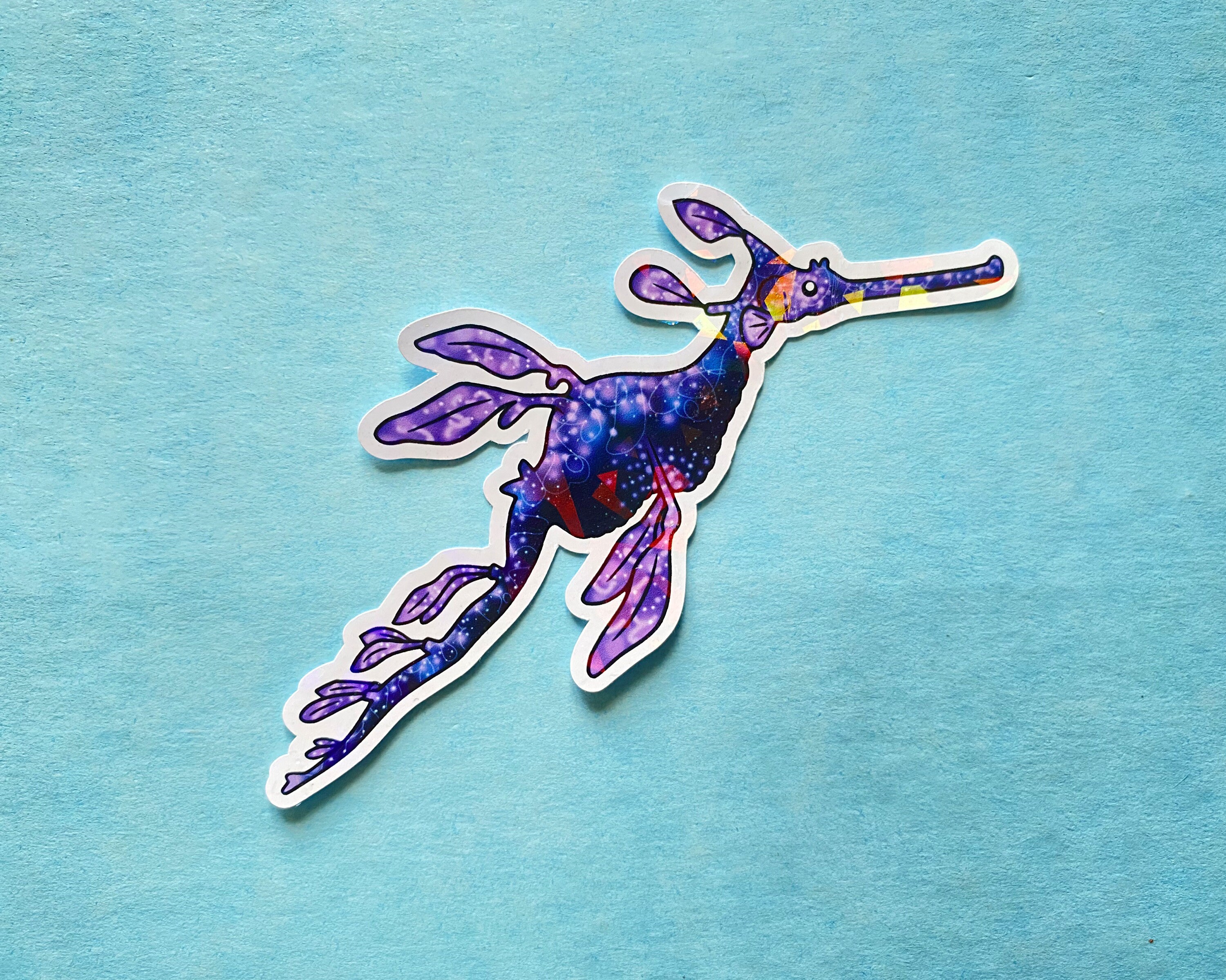 Galaxy Ocean Sticker Collection – Holographic Sea Creatures - Etsy