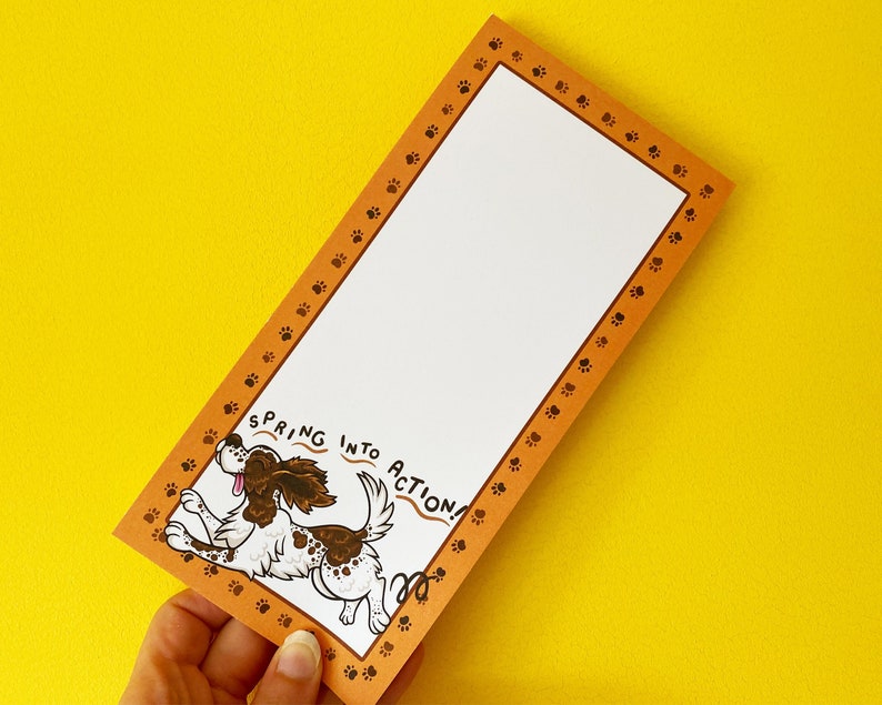 Libreta para perros, Springer Spaniel, Cocker Spaniel, Libreta y ...