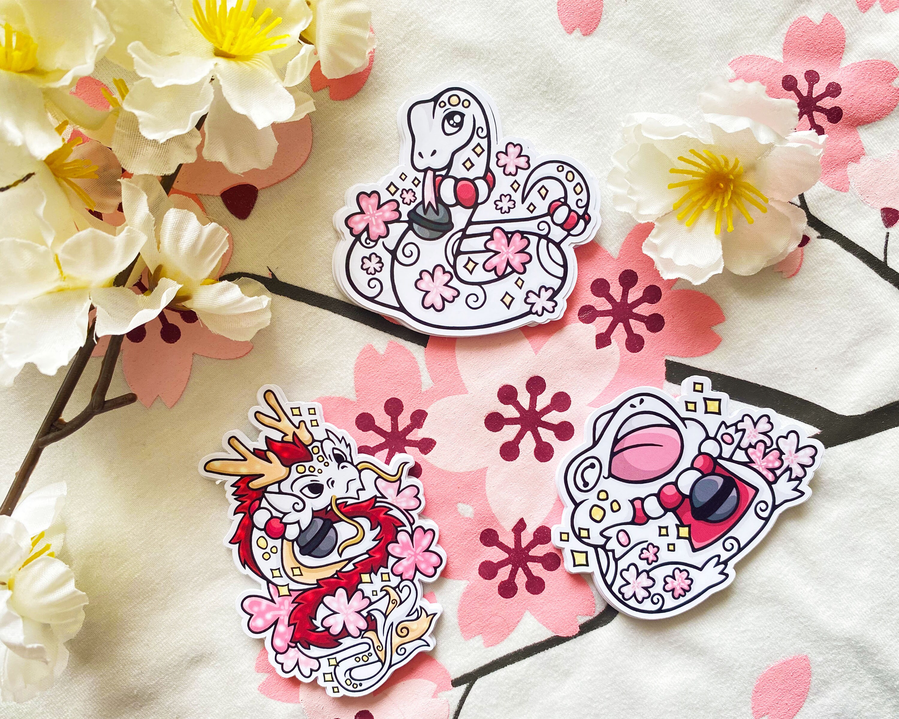 Shrine Dwellers Japanese Folklore Stickers – Mythological Creature ...