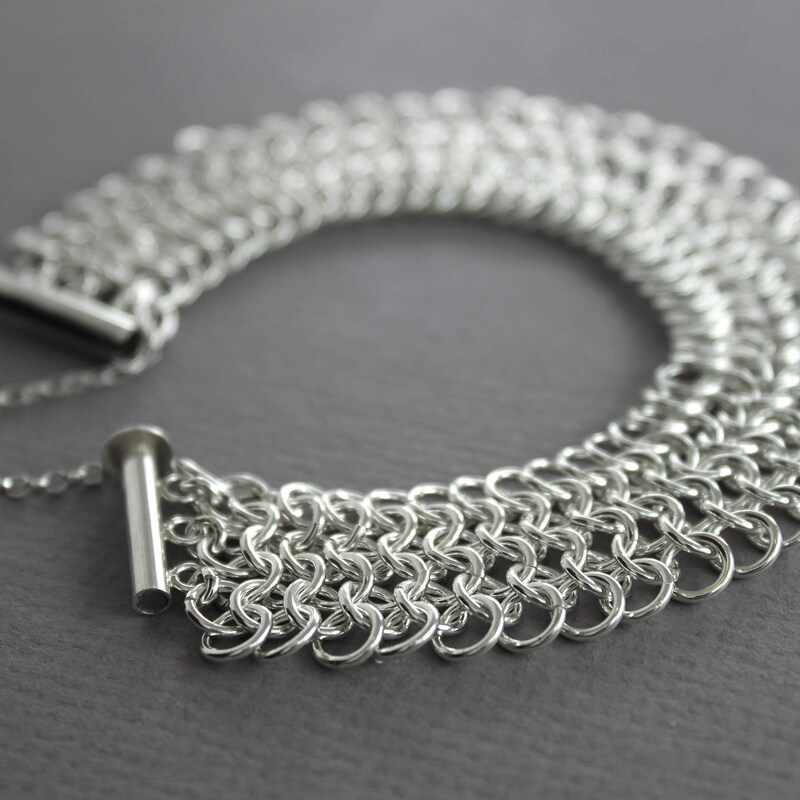 Chain Mail Bracelet - Etsy